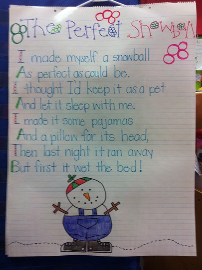 Welcome to Room 36!: snowman fun